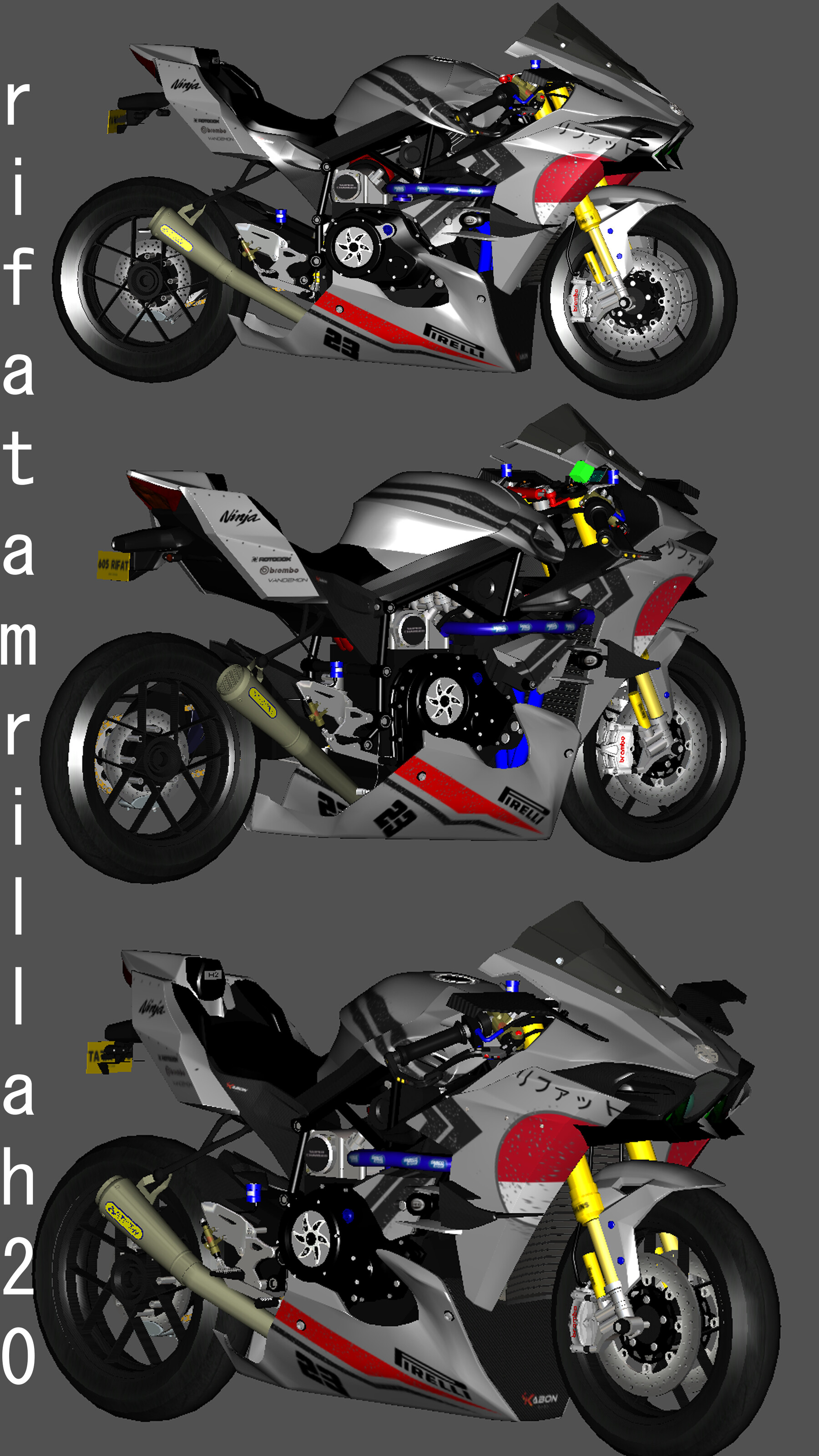 ArtStation - H2 3D FULL MODIFICATION | Game Assets