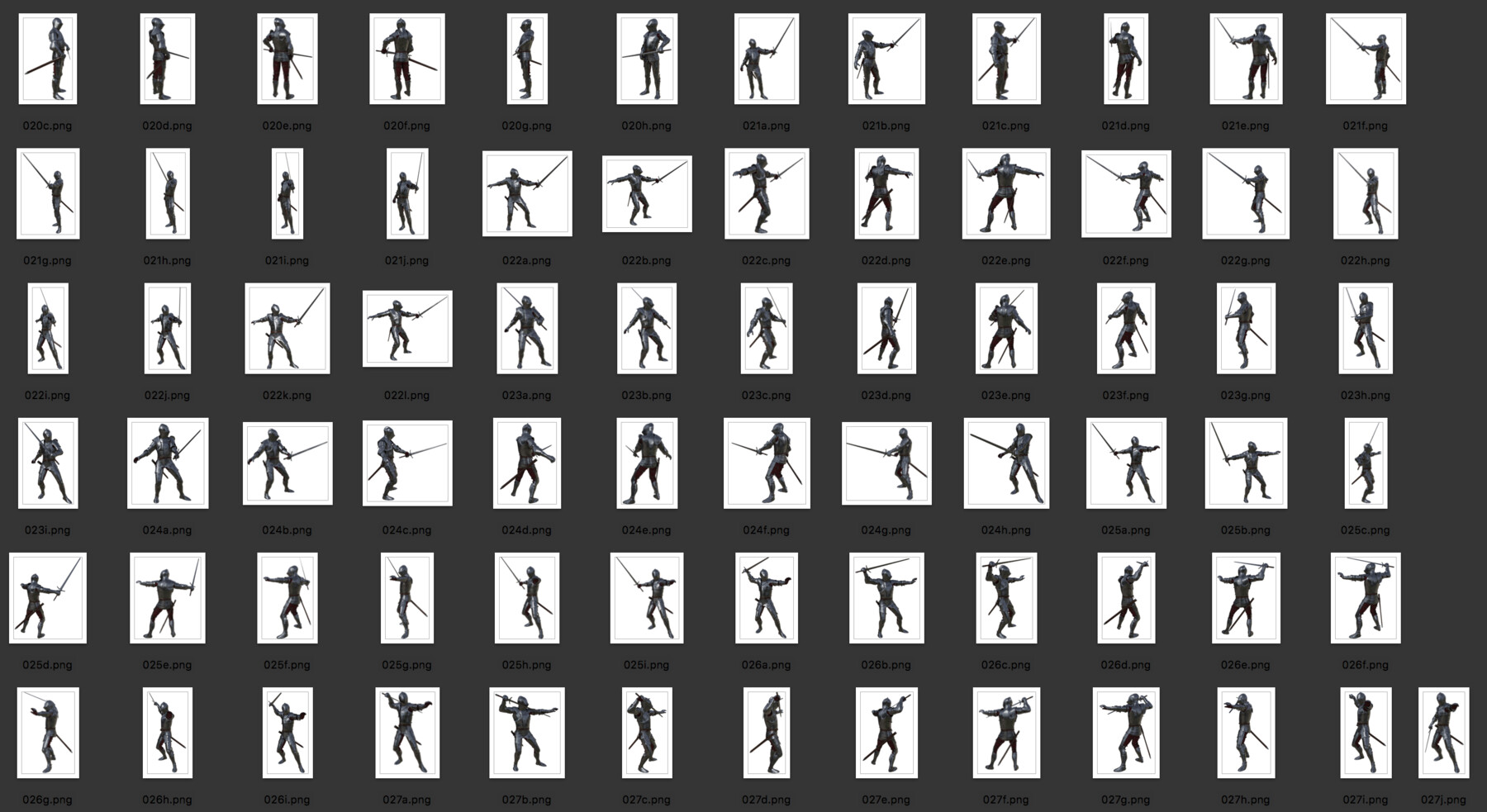 ArtStation - Knight Poses - Over 1000 Reference Images (turnaround ...