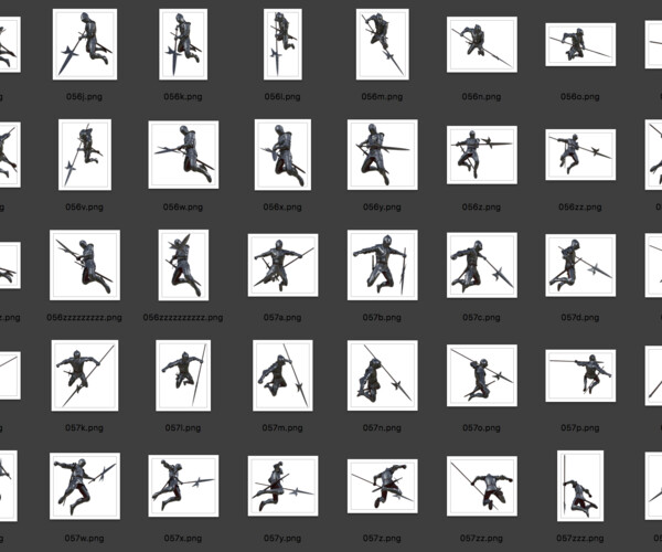 ArtStation - Knight Poses - Over 1000 Reference Images (turnaround ...
