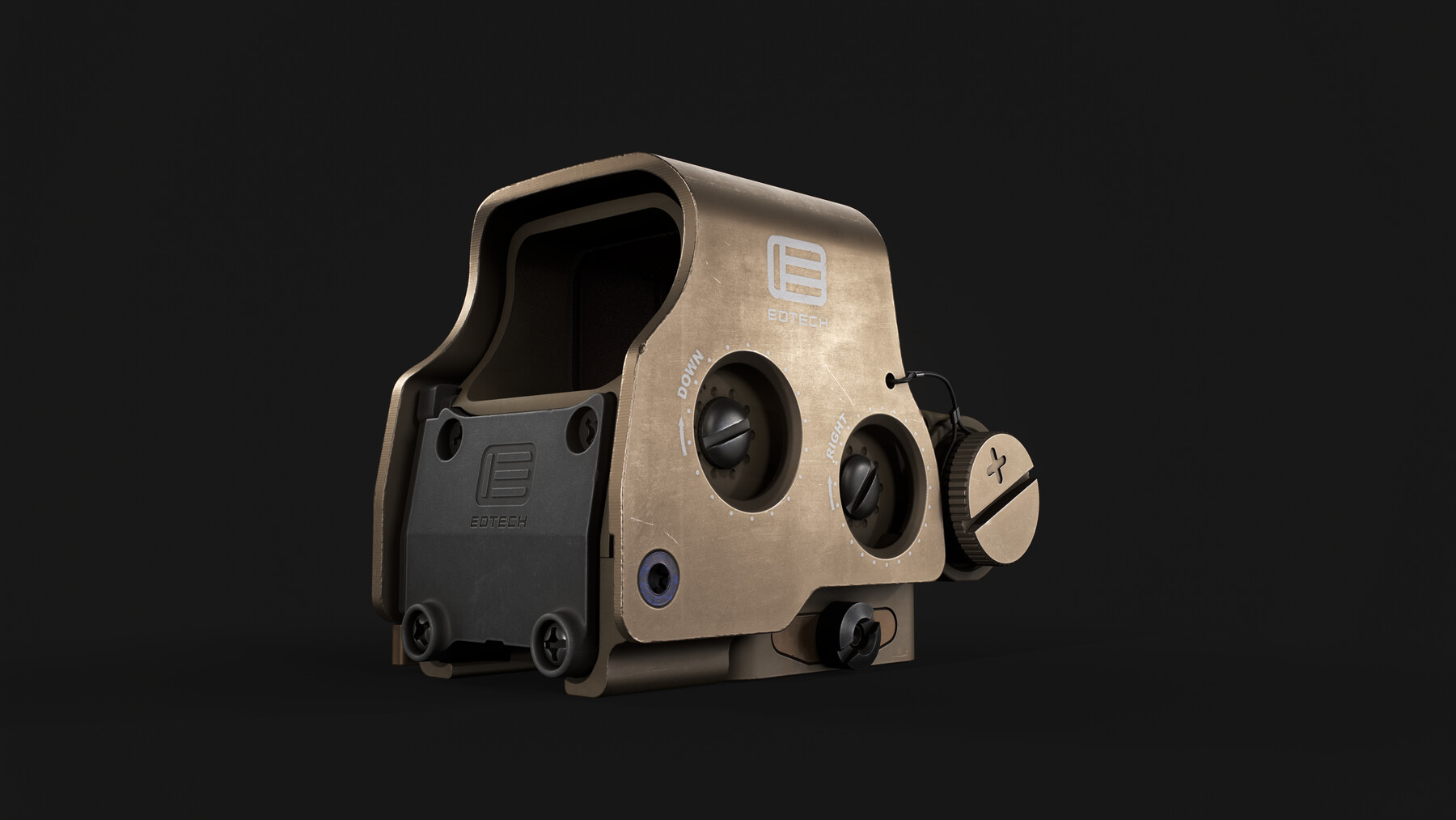 ArtStation - EOTech EXPS3 Holographic Sight | Game Assets