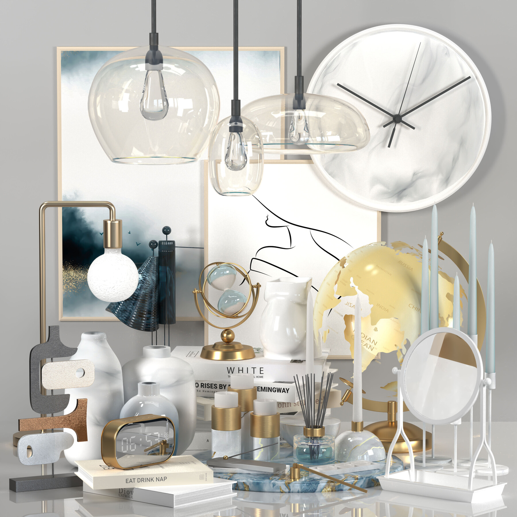 ArtStation - Decorative set vol_100 | Game Assets