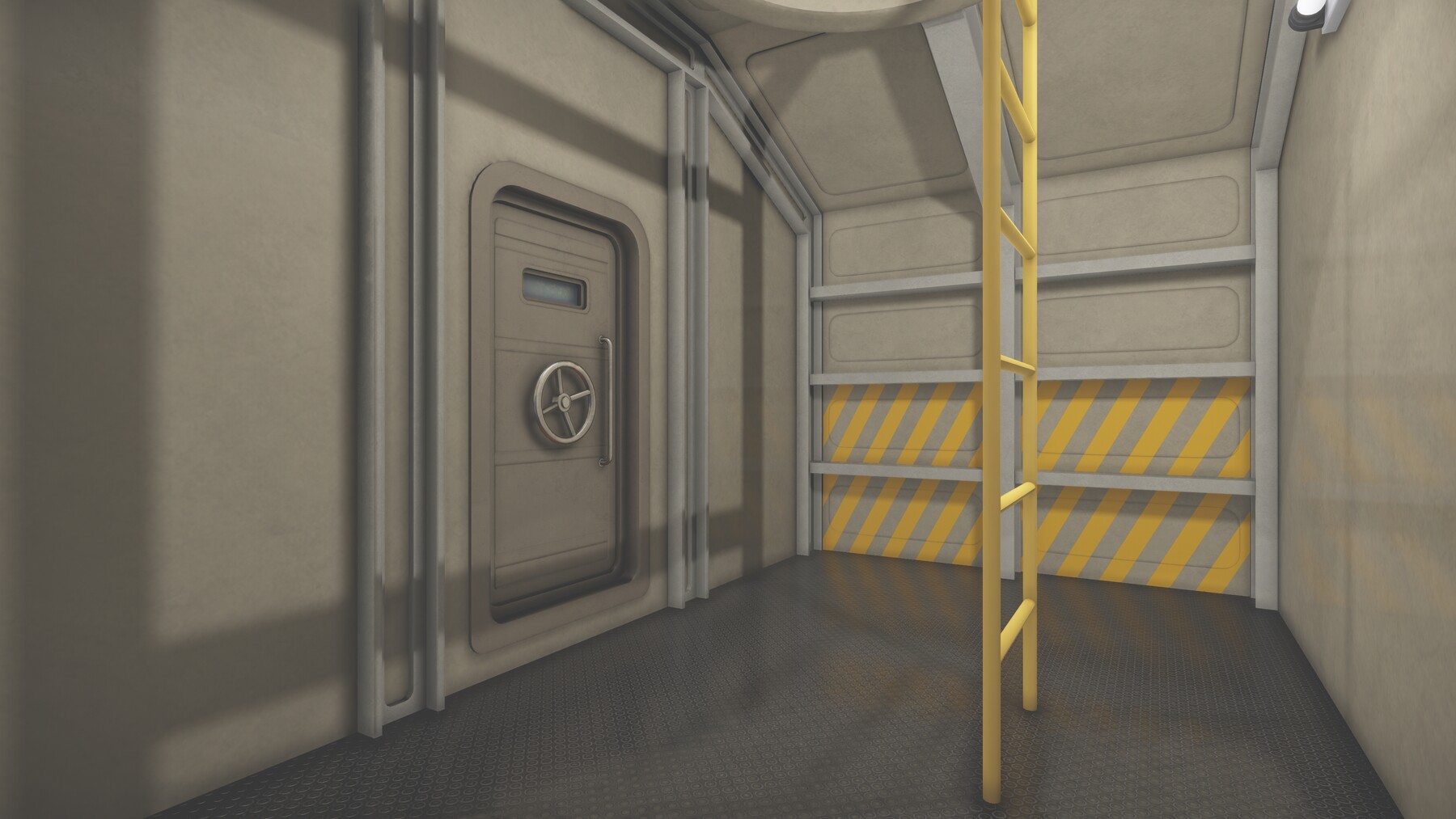 ArtStation - Nuclear Bomb Shelter | Game Assets