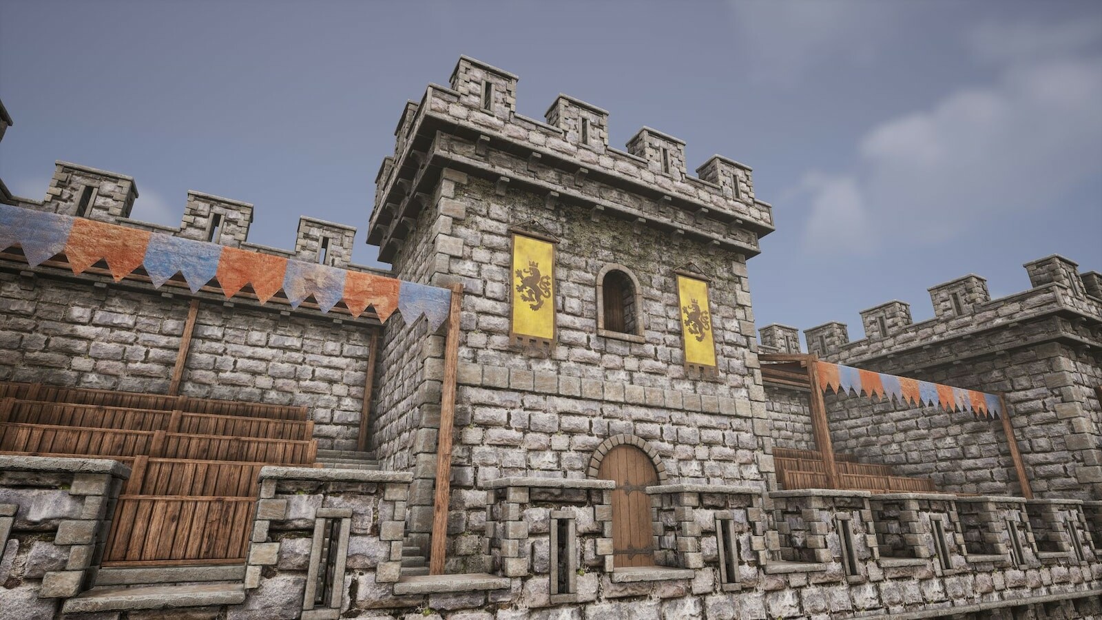 ArtStation - Fantasy Battle Arena (Modular) | Game Assets