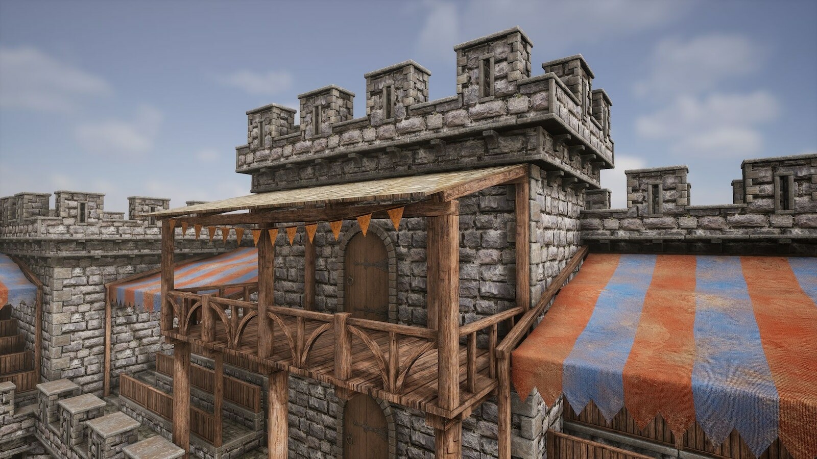 ArtStation - Fantasy Battle Arena (Modular) | Game Assets