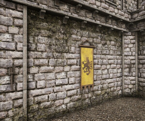 ArtStation - Fantasy Battle Arena (Modular) | Game Assets