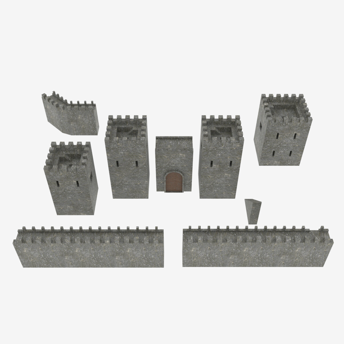 ArtStation - Medieval Castle Pack 3D model | Resources