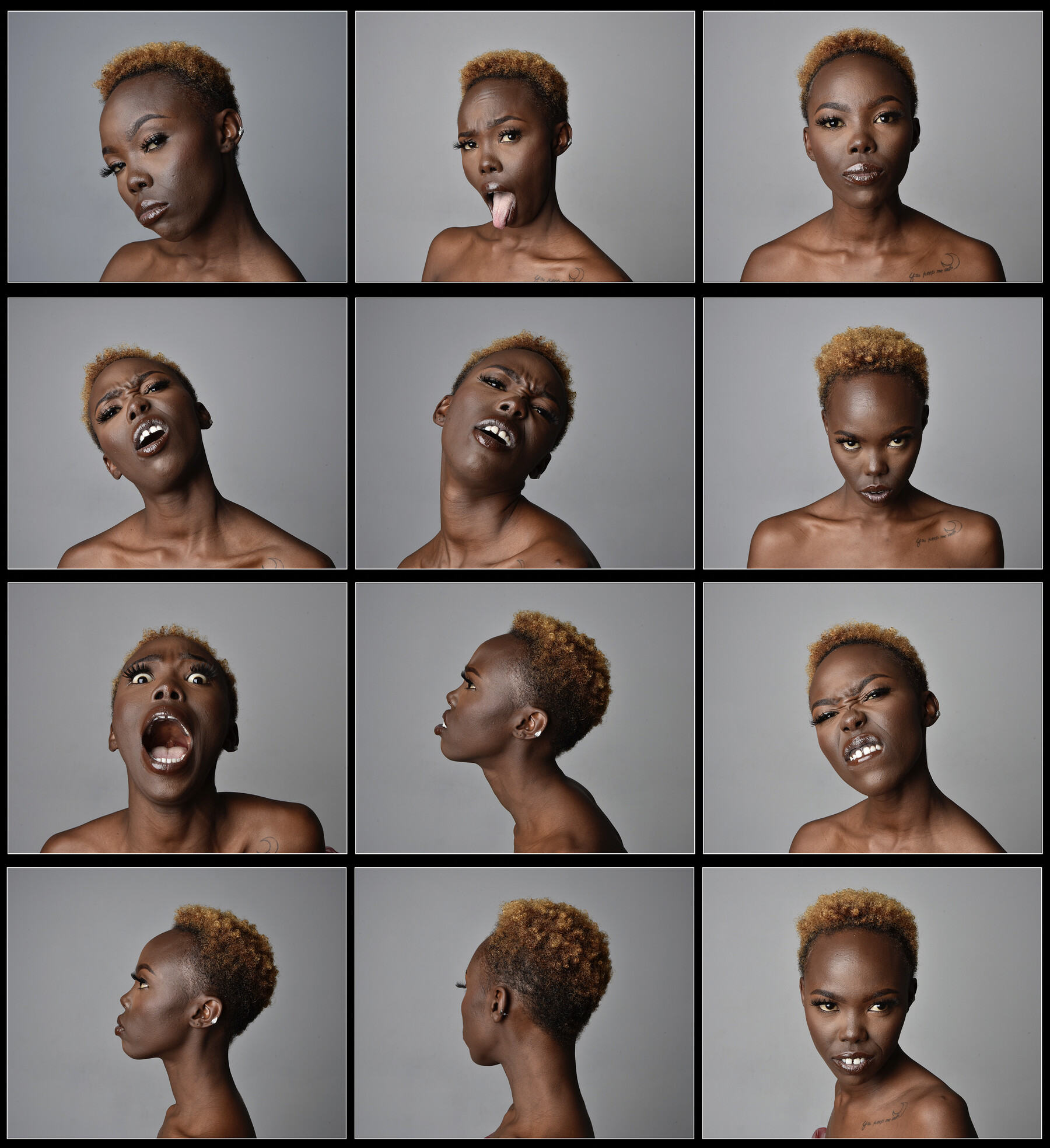 ArtStation - x120 Facial Expressions with Stella - Reference Pack ...