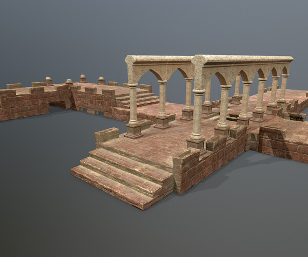 ArtStation - Altar Set | Game Assets