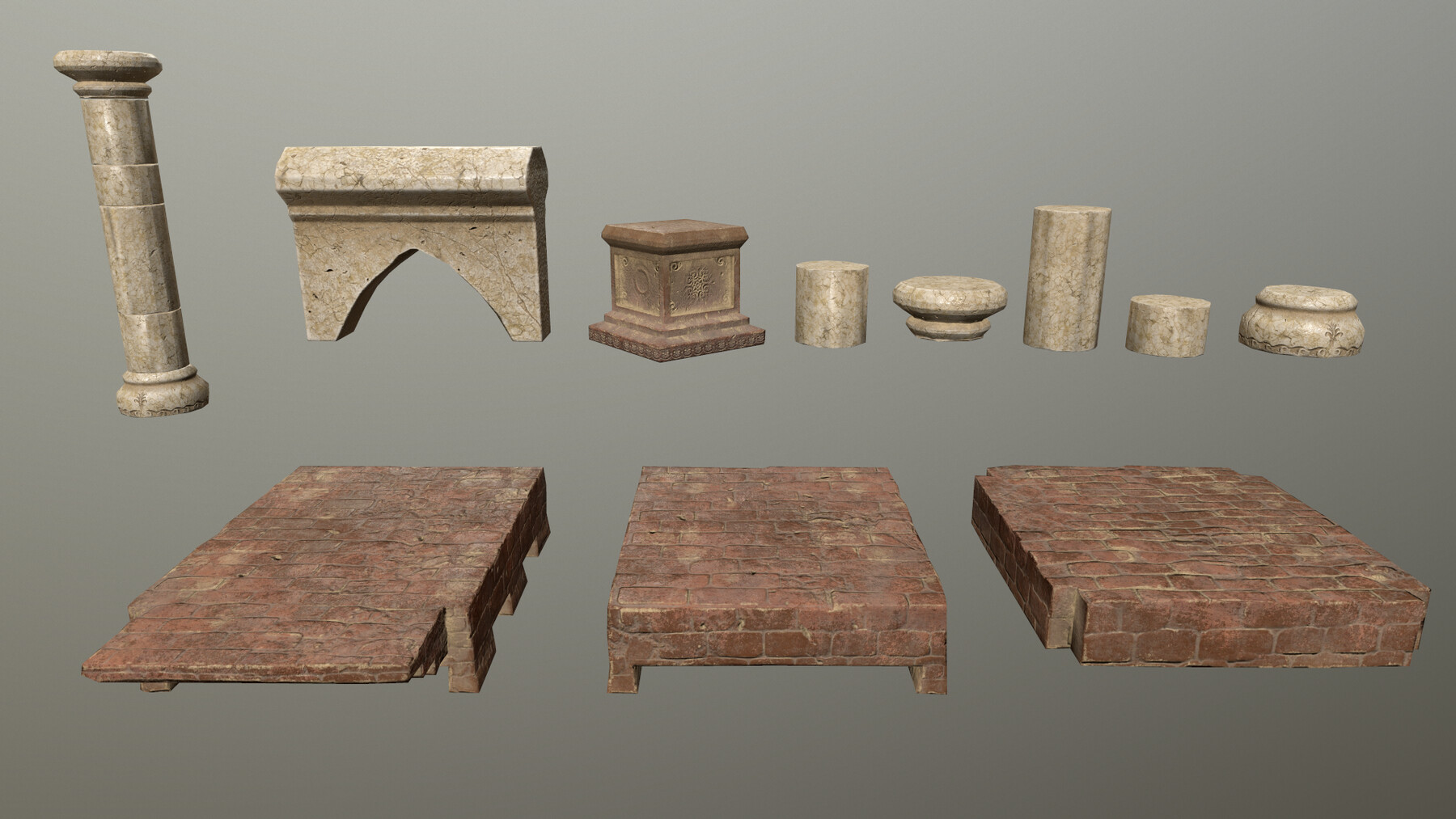 ArtStation - Altar Set | Game Assets