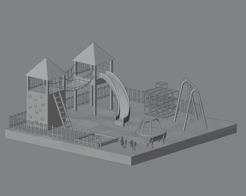 ArtStation - Playground | Game Assets