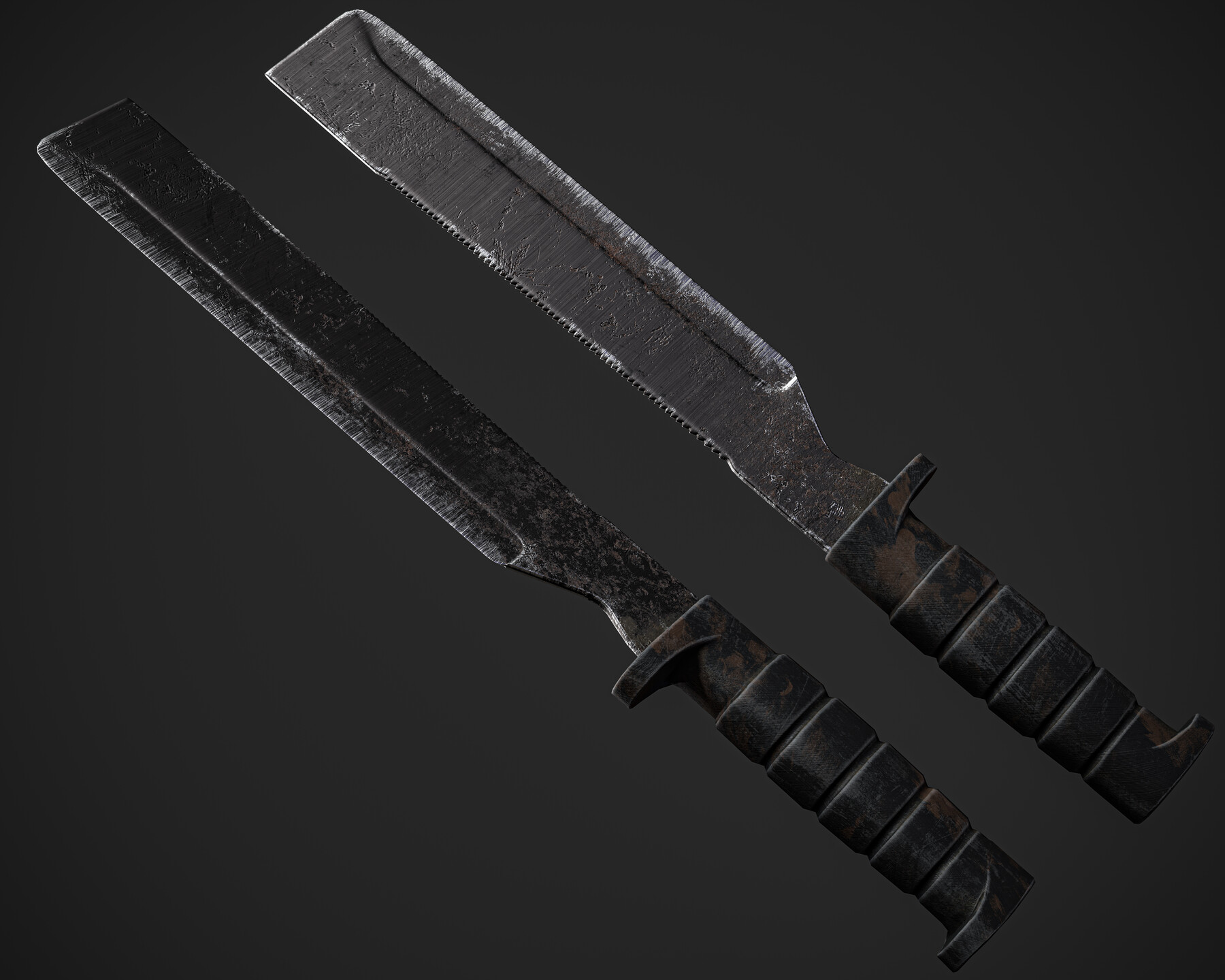 ArtStation - 11 High Quality Survival Weapons : great for Games and ...