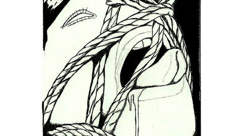 ArtStation - Tied Up Girl | Artworks