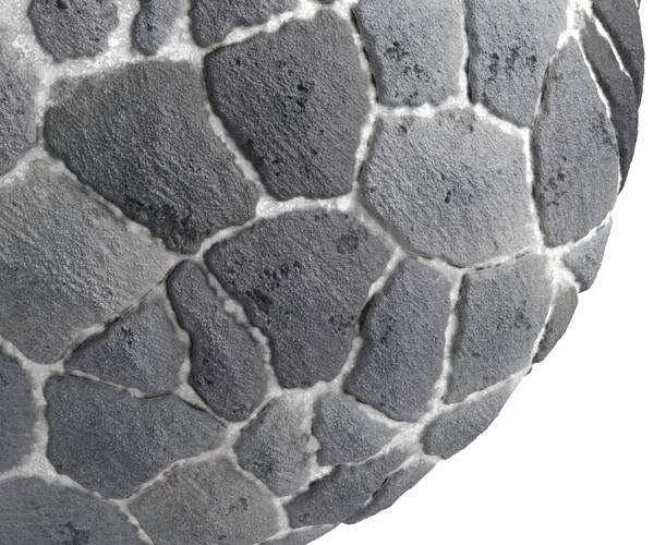 ArtStation - Ston Wall Material 4 - By 3 Color, Pbr By Sbsar, 4k ...