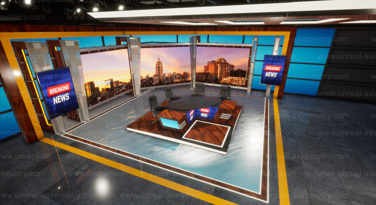 ArtStation - NEWS 85 | UNREAL ENGINE VIRTUAL SET | Resources