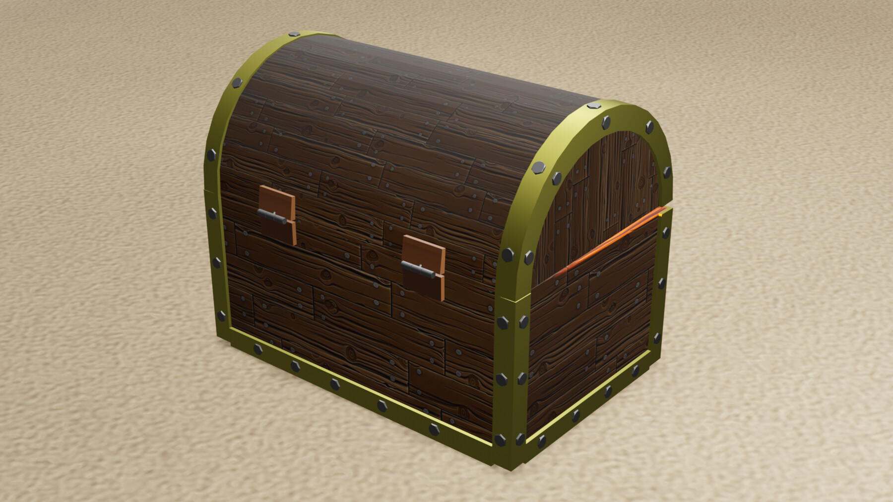 ArtStation - Stylised Pirate Chest | Game Assets