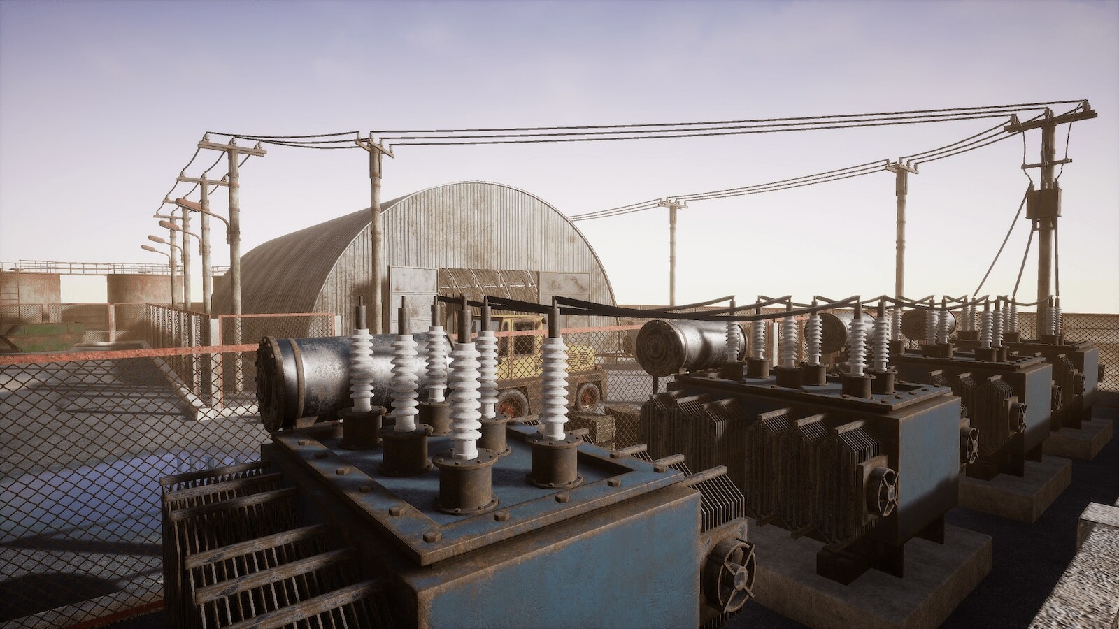 ArtStation - Modular Industrial Area | Game Assets