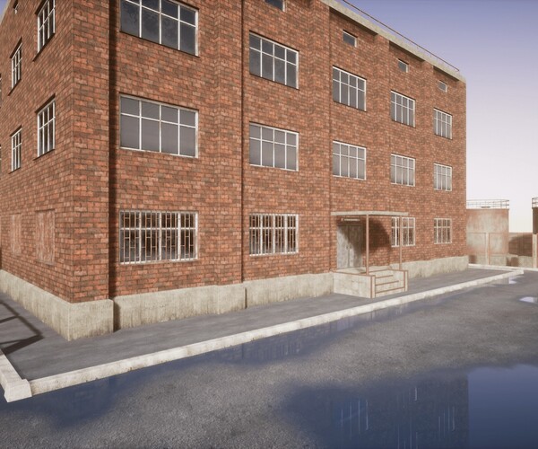 ArtStation - Modular Industrial Area | Game Assets