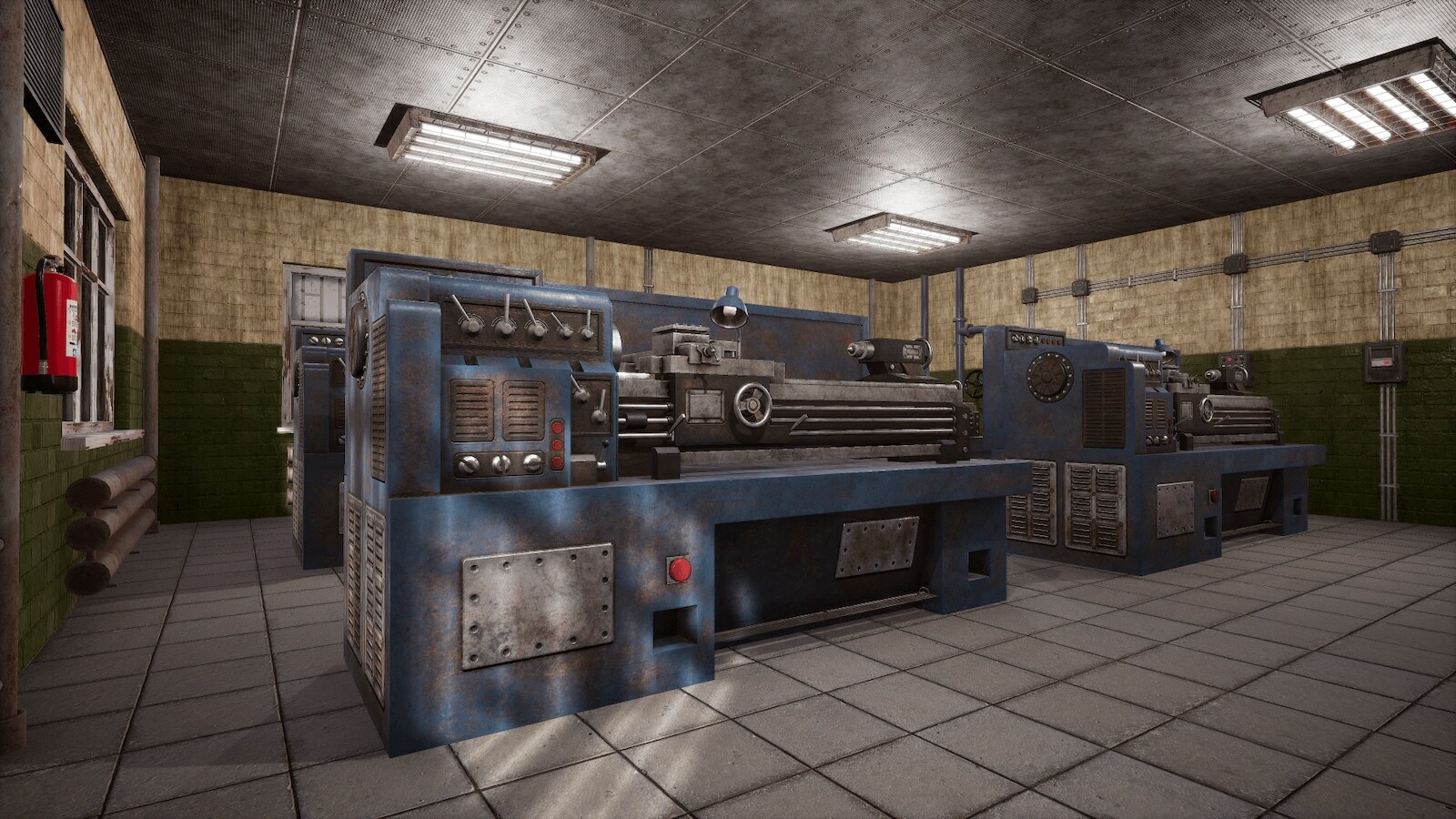 ArtStation - Modular Industrial Area | Game Assets