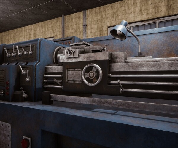 ArtStation - Modular Industrial Area | Game Assets