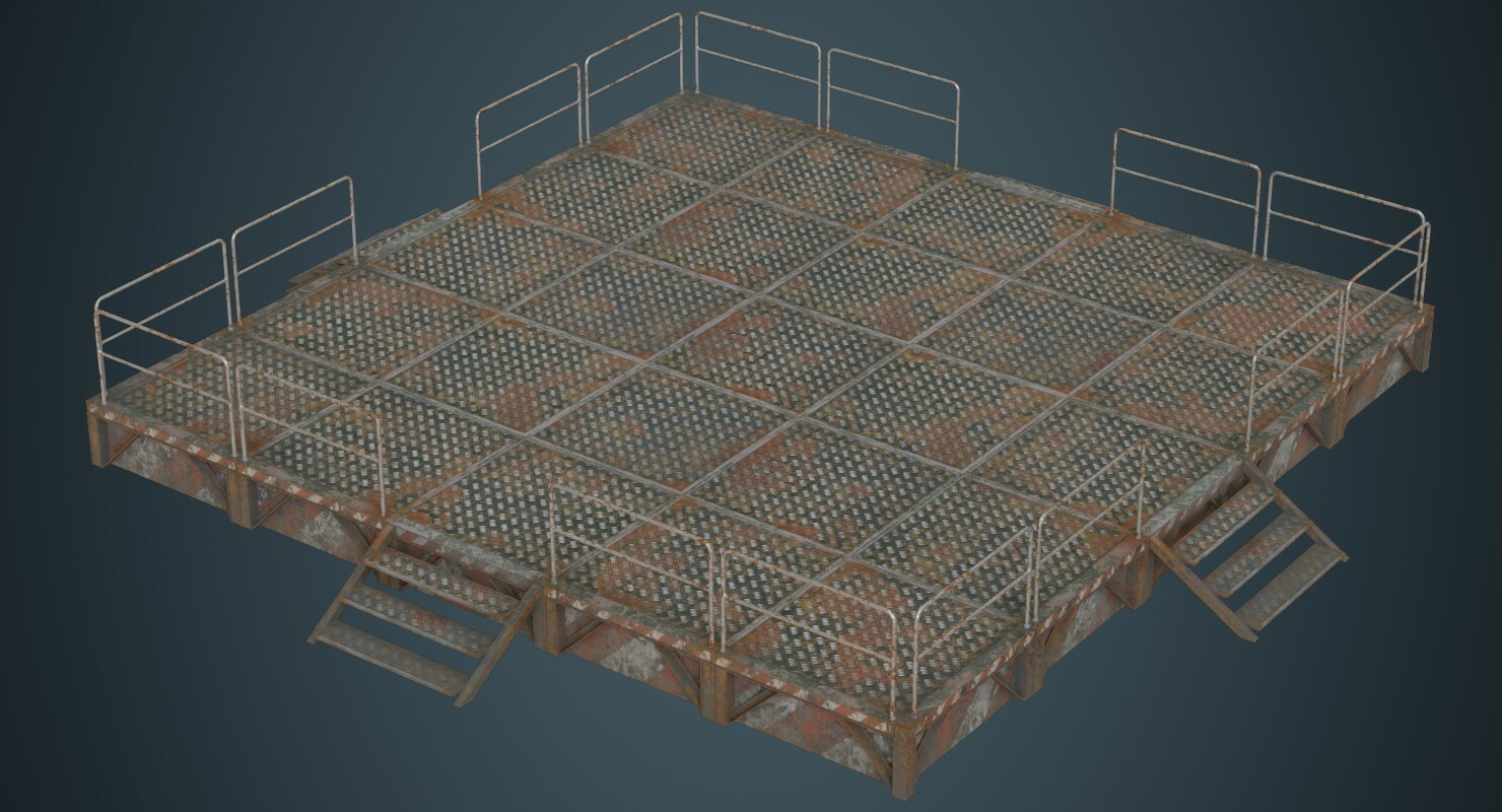 ArtStation - Stage Platform 1B | Game Assets