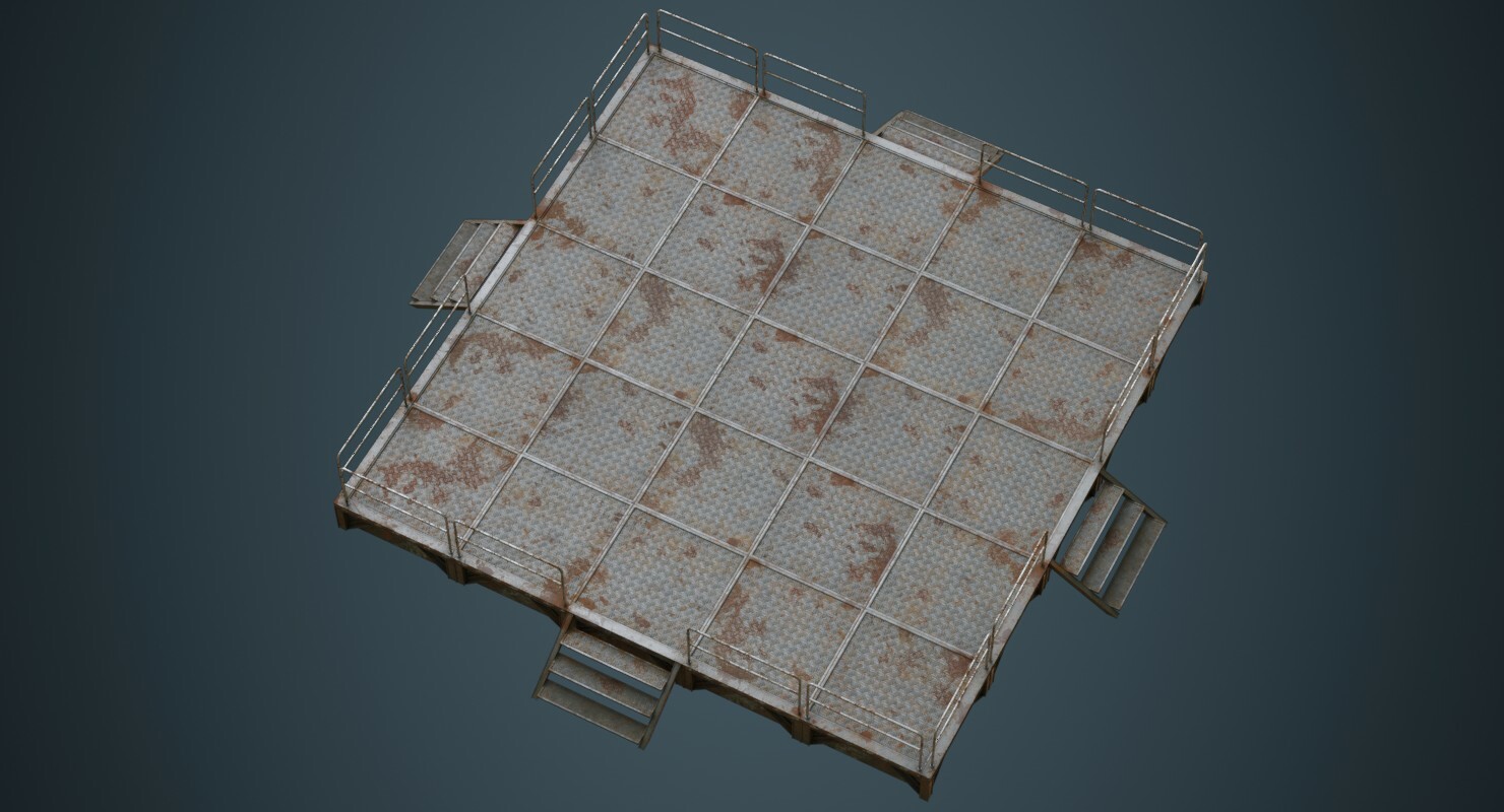 ArtStation - Stage Platform 1B | Game Assets