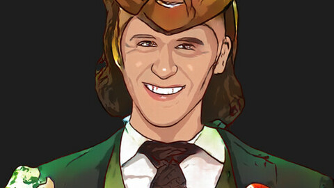 ArtStation - Loki cartoon | Artworks