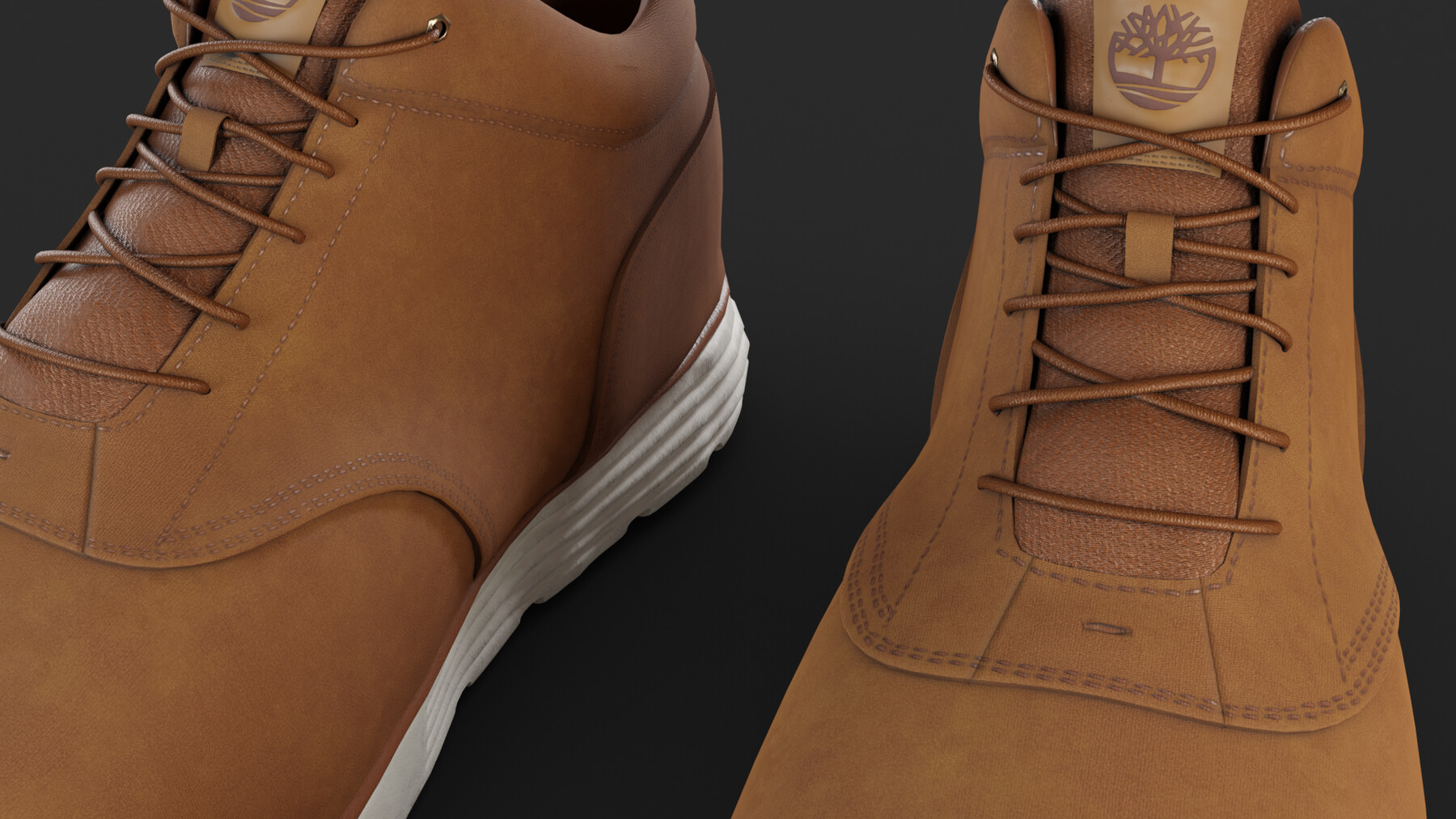 ArtStation - Timberland Trainers Shoes 3D Asset | Game Assets