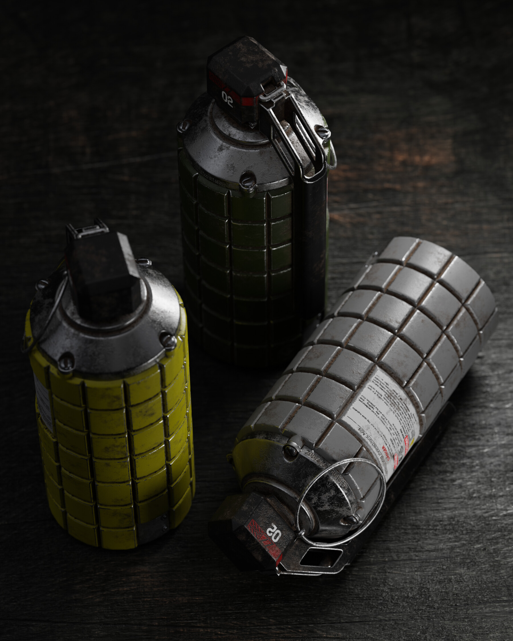 ArtStation - ZZ Grenade 02 | Game Assets