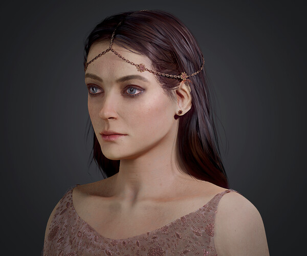 ArtStation - The Princess complete project files | Resources