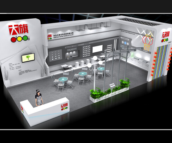 ArtStation - Booth - Area - 12X6-3DMAX2009-021 | Resources