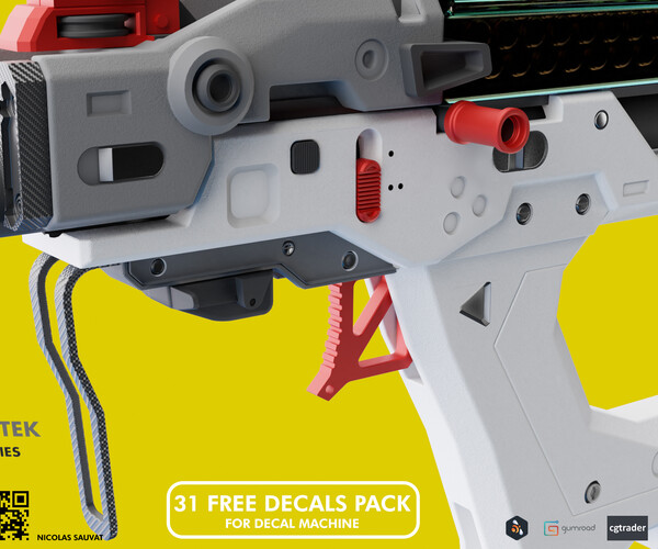 ArtStation - 31 Free Decals Pack . | Resources