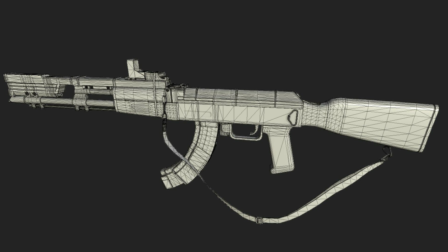 ArtStation - Elysium AK Rifle | Game Assets