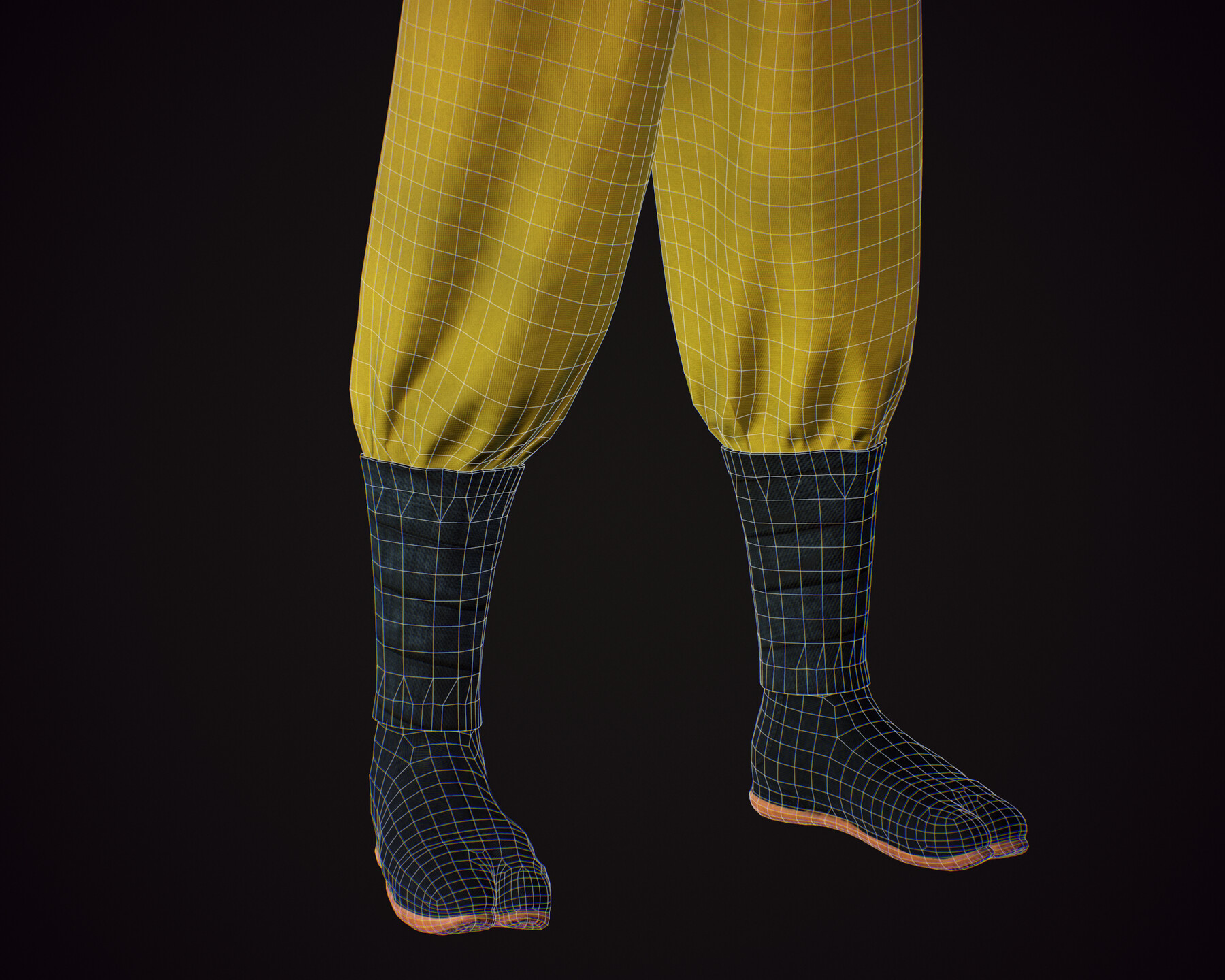 ArtStation - Ninja 02 Low-poly | Game Assets