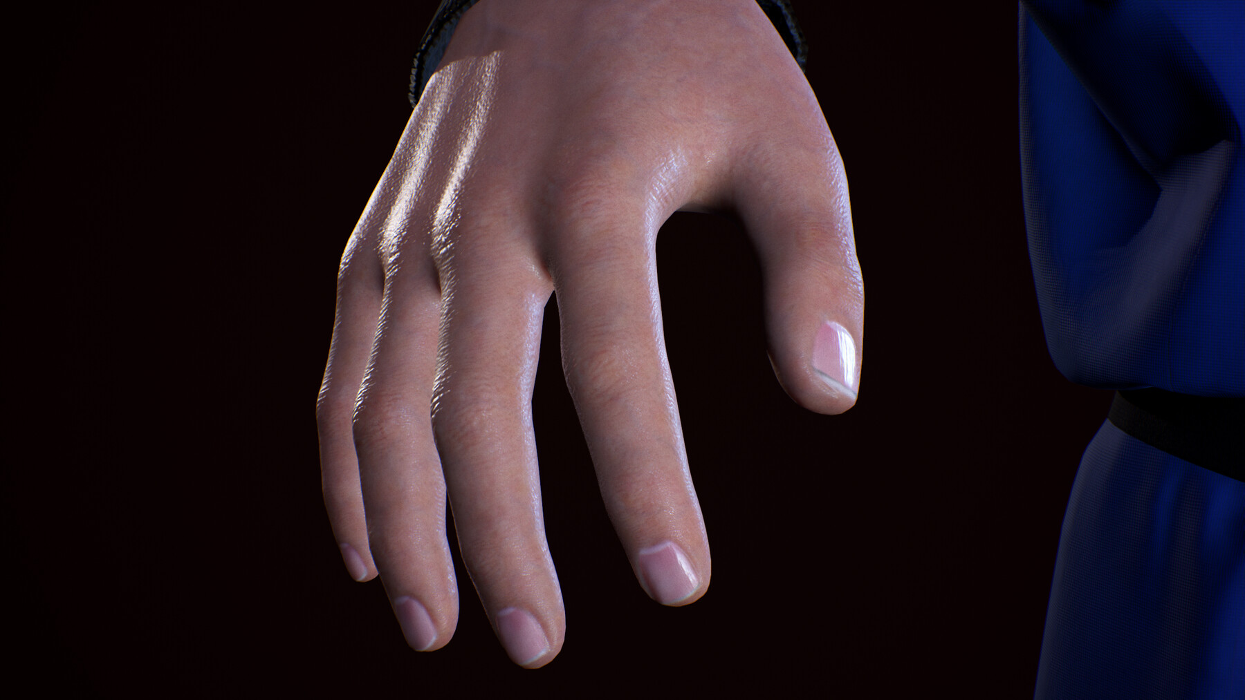 ArtStation - Ninja 02 Low-poly | Game Assets