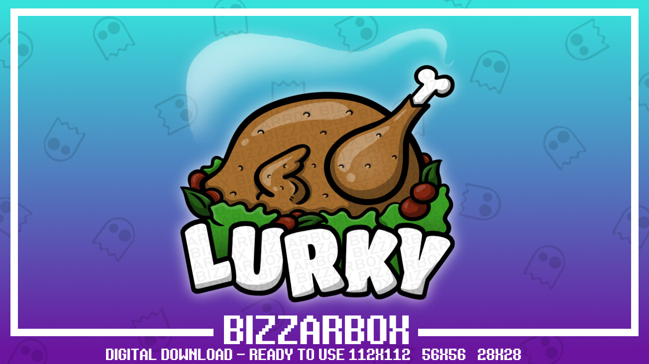ArtStation - Twitch Emote: Turkey Lurky | Artworks