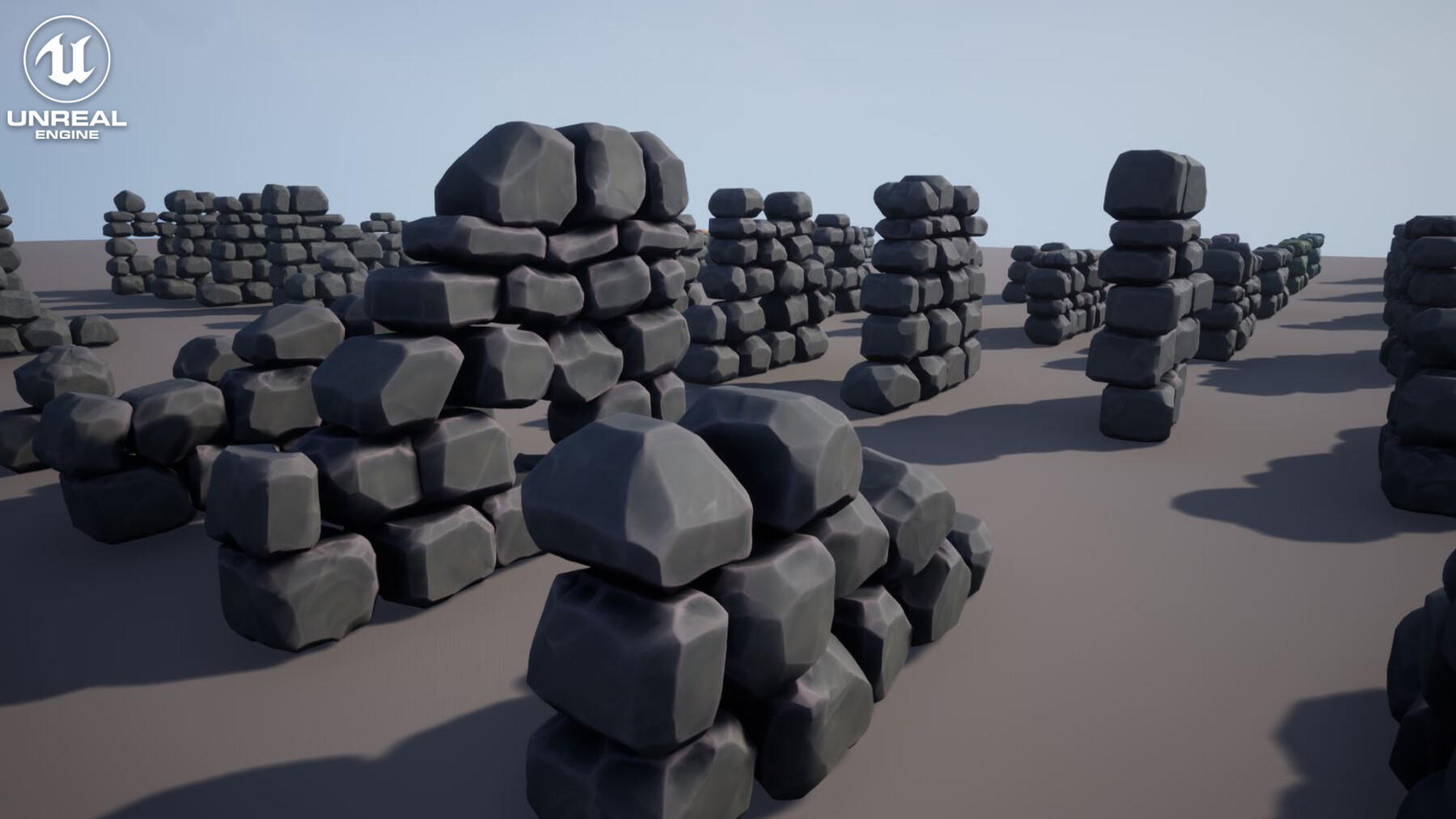 ArtStation - Stylized Walls Vol 1 For Unreal Engine | Game Assets