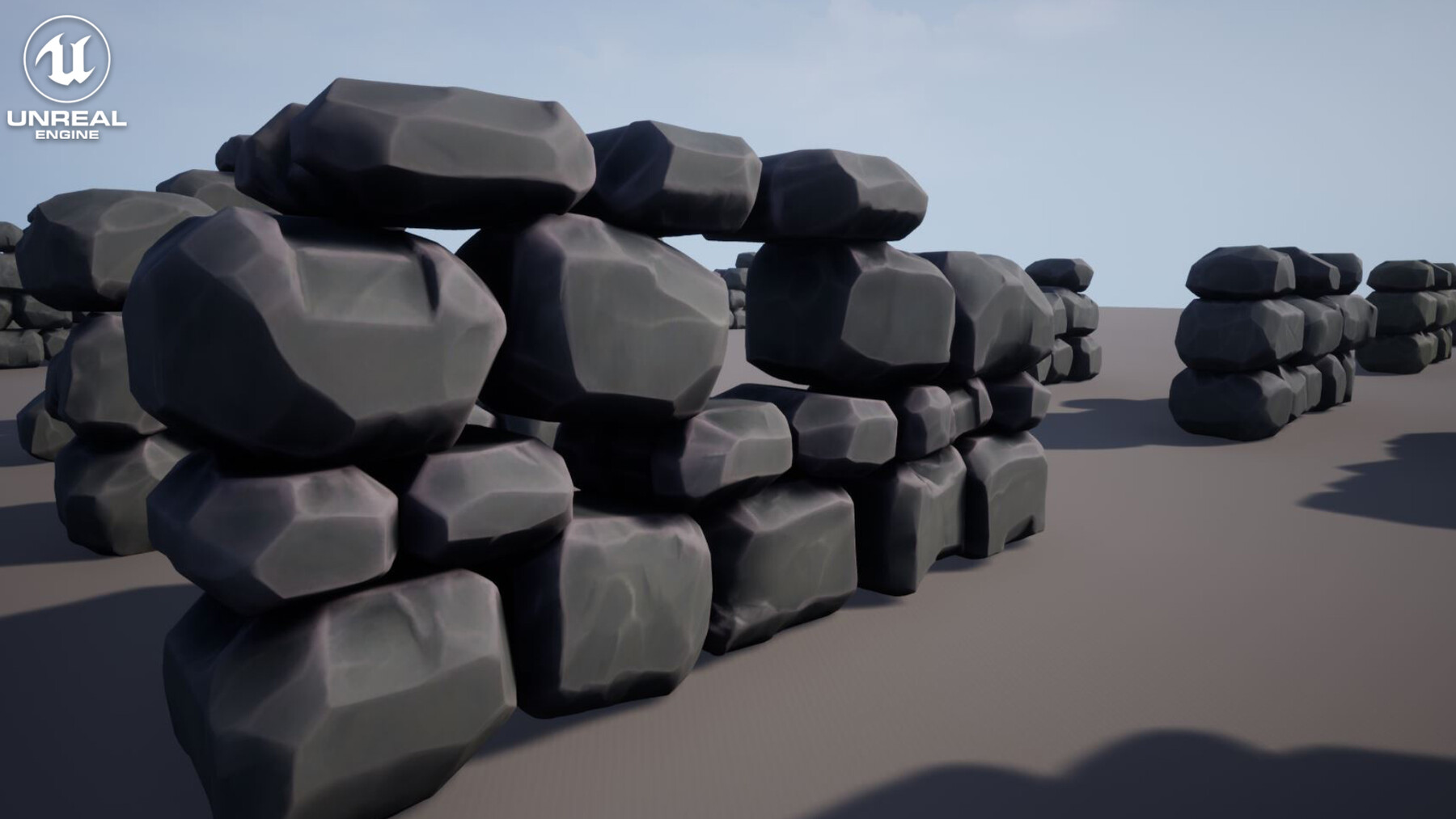 ArtStation - Stylized Walls Vol 1 For Unreal Engine | Game Assets