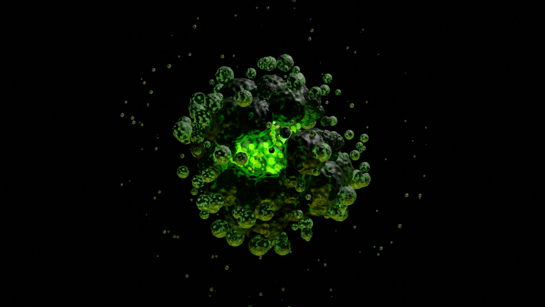 ArtStation - Alien Virus Sphere | Game Assets