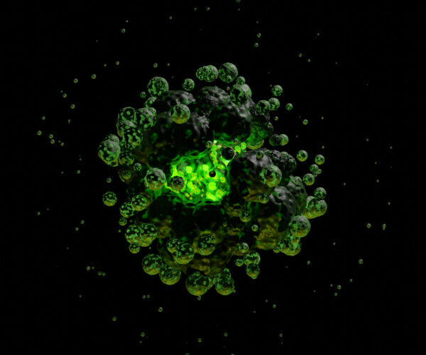 ArtStation - Alien Virus Sphere | Game Assets