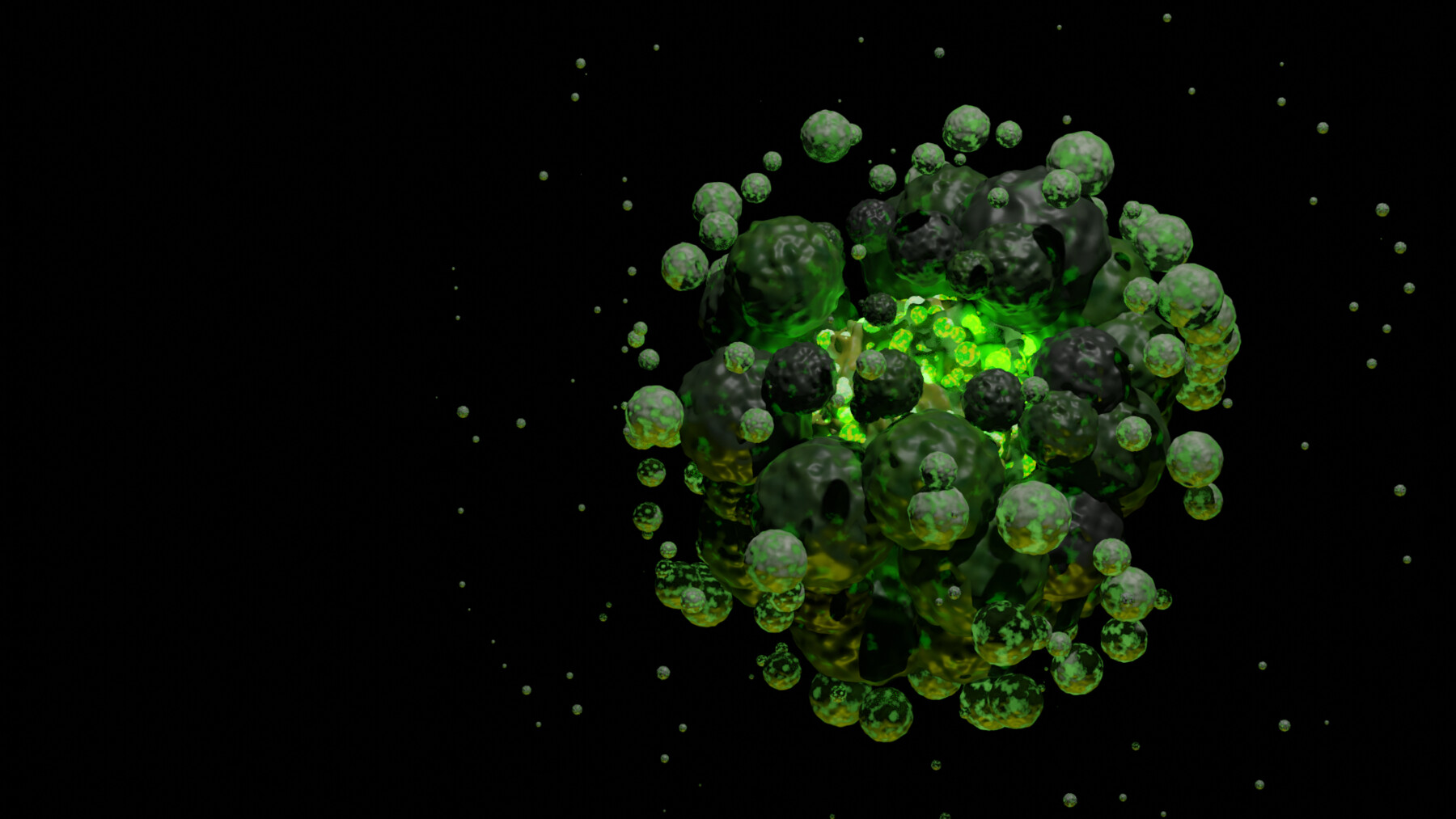 ArtStation - Alien Virus Sphere | Game Assets