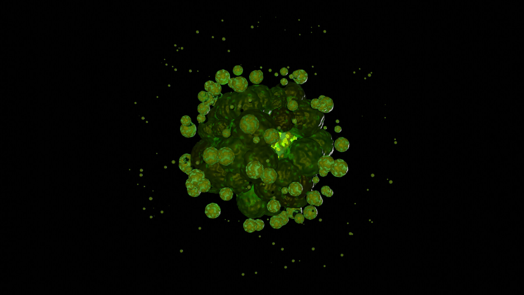 ArtStation - Alien Virus Sphere | Game Assets