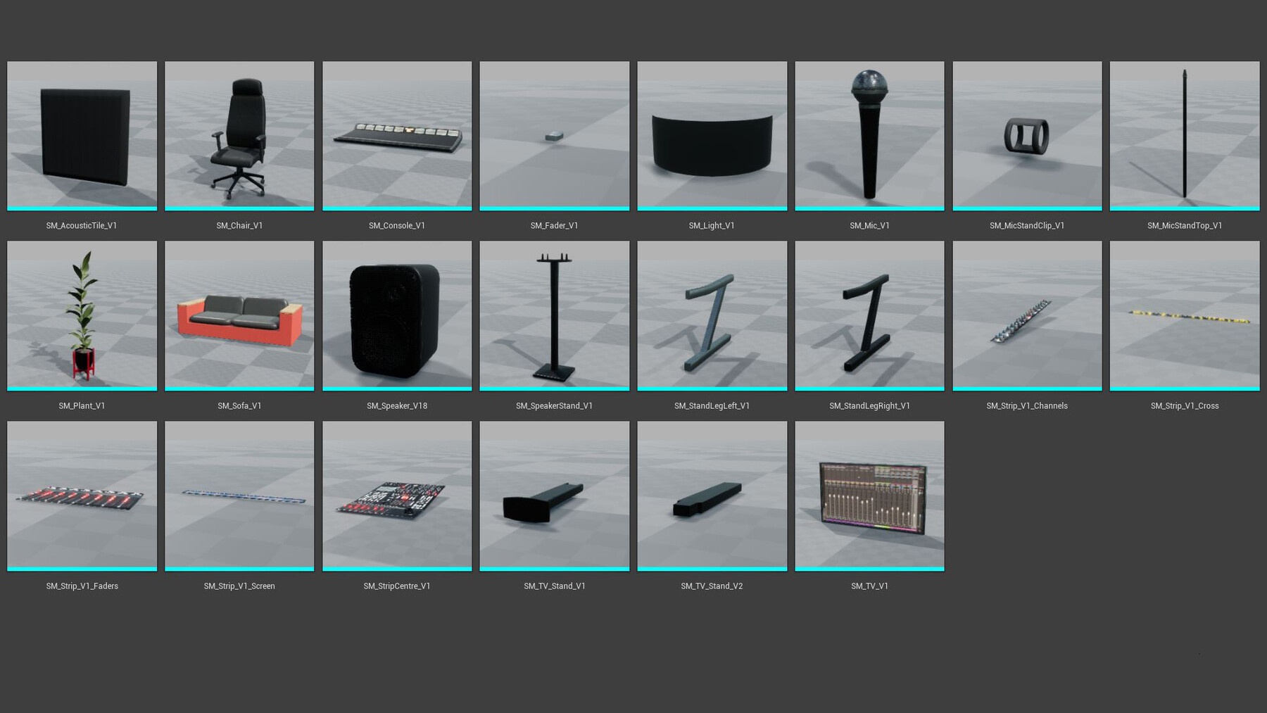 ArtStation - Mixing Desk Vol 1 For Unreal Engine | Game Assets