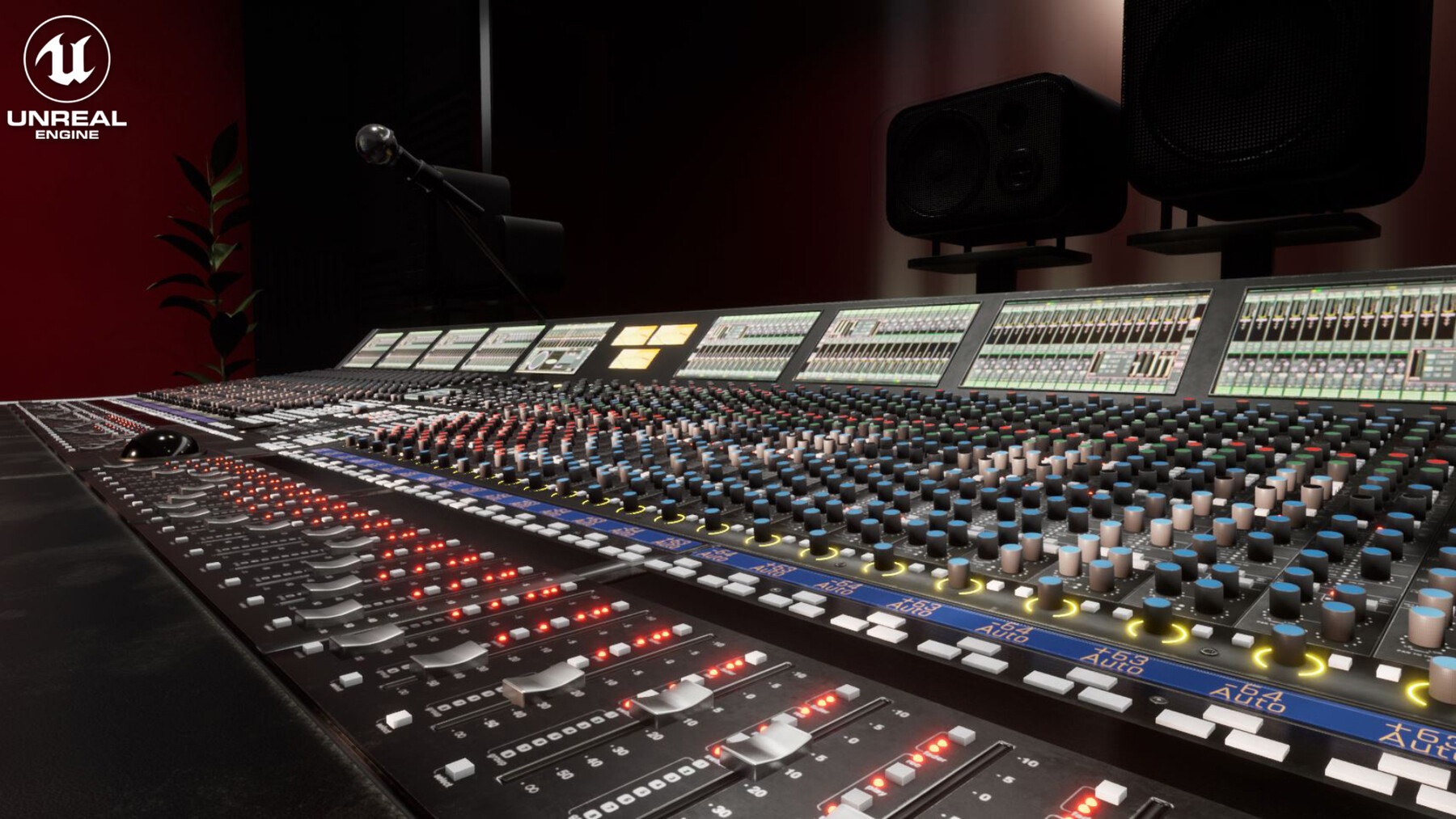 ArtStation - Mixing Desk Vol 1 For Unreal Engine | Game Assets