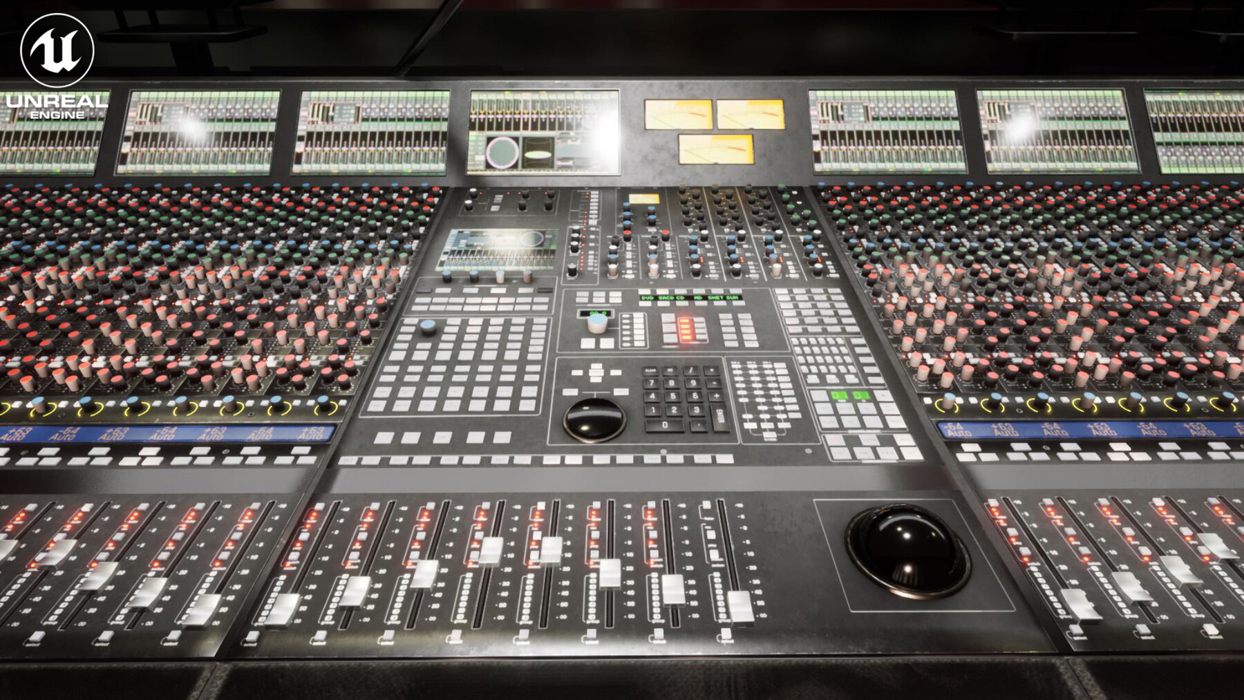ArtStation - Mixing Desk Vol 1 For Unreal Engine | Game Assets