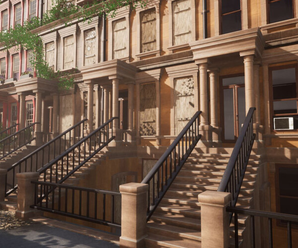 ArtStation - Modular Buildings Vol 1 For Unreal Engine | Game Assets