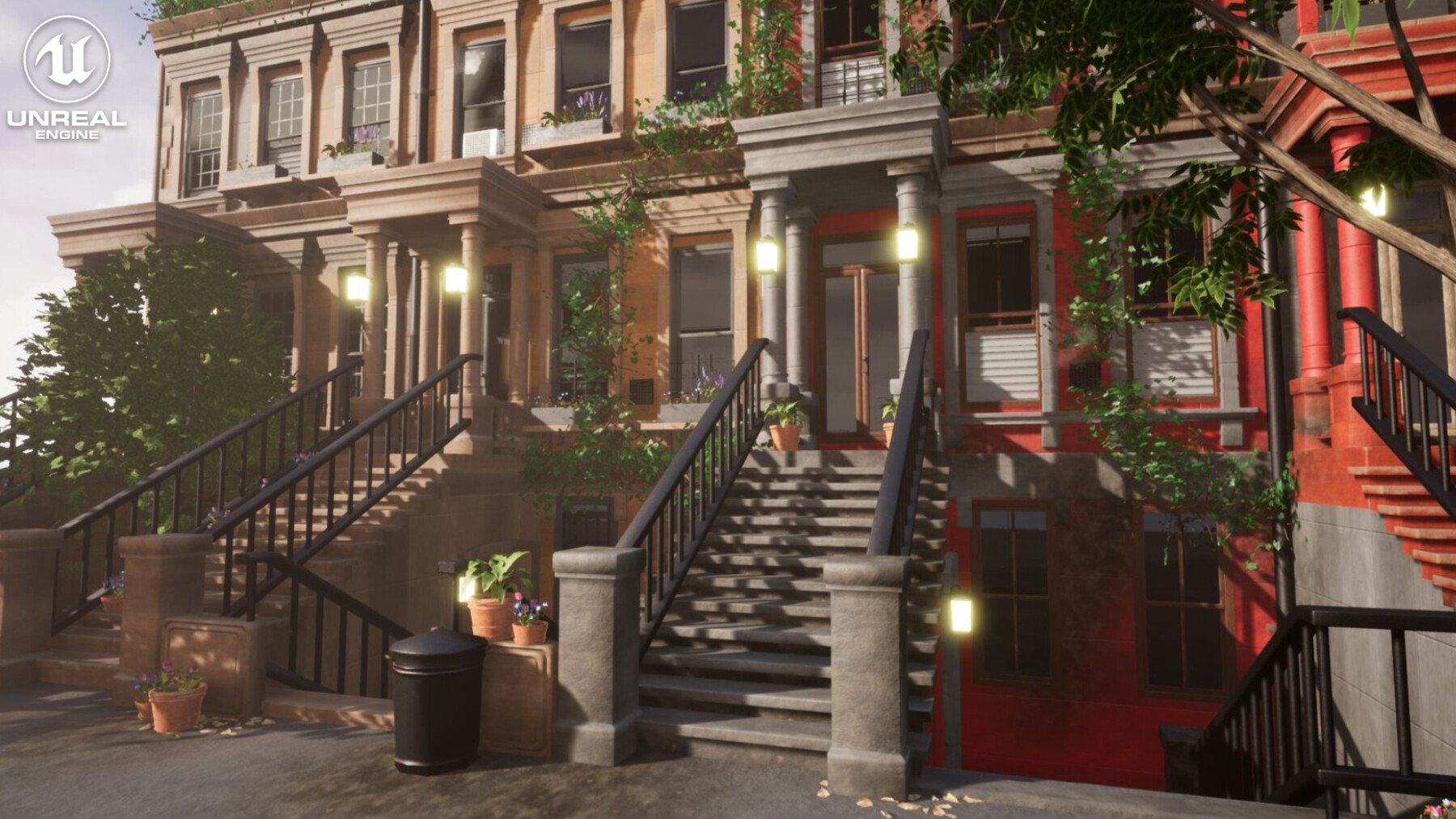 Artstation Modular Buildings Vol 1 For Unreal Engine Game Assets