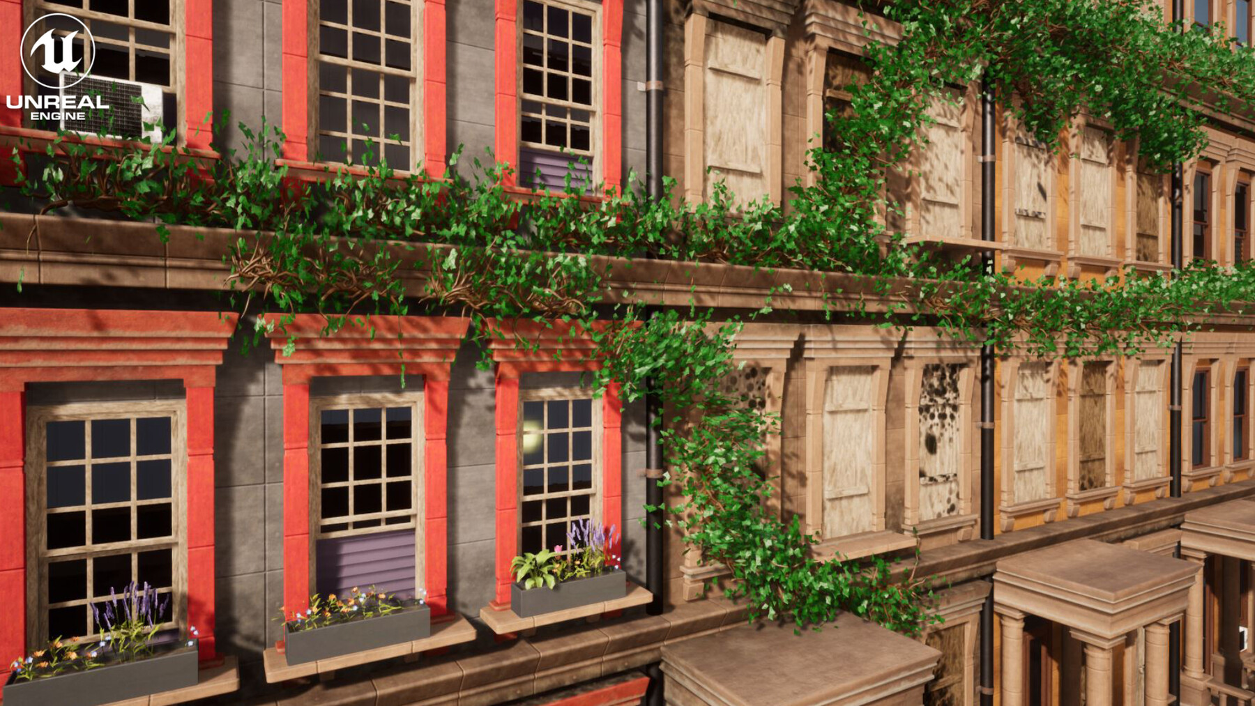 ArtStation - Modular Buildings Vol 1 For Unreal Engine | Game Assets