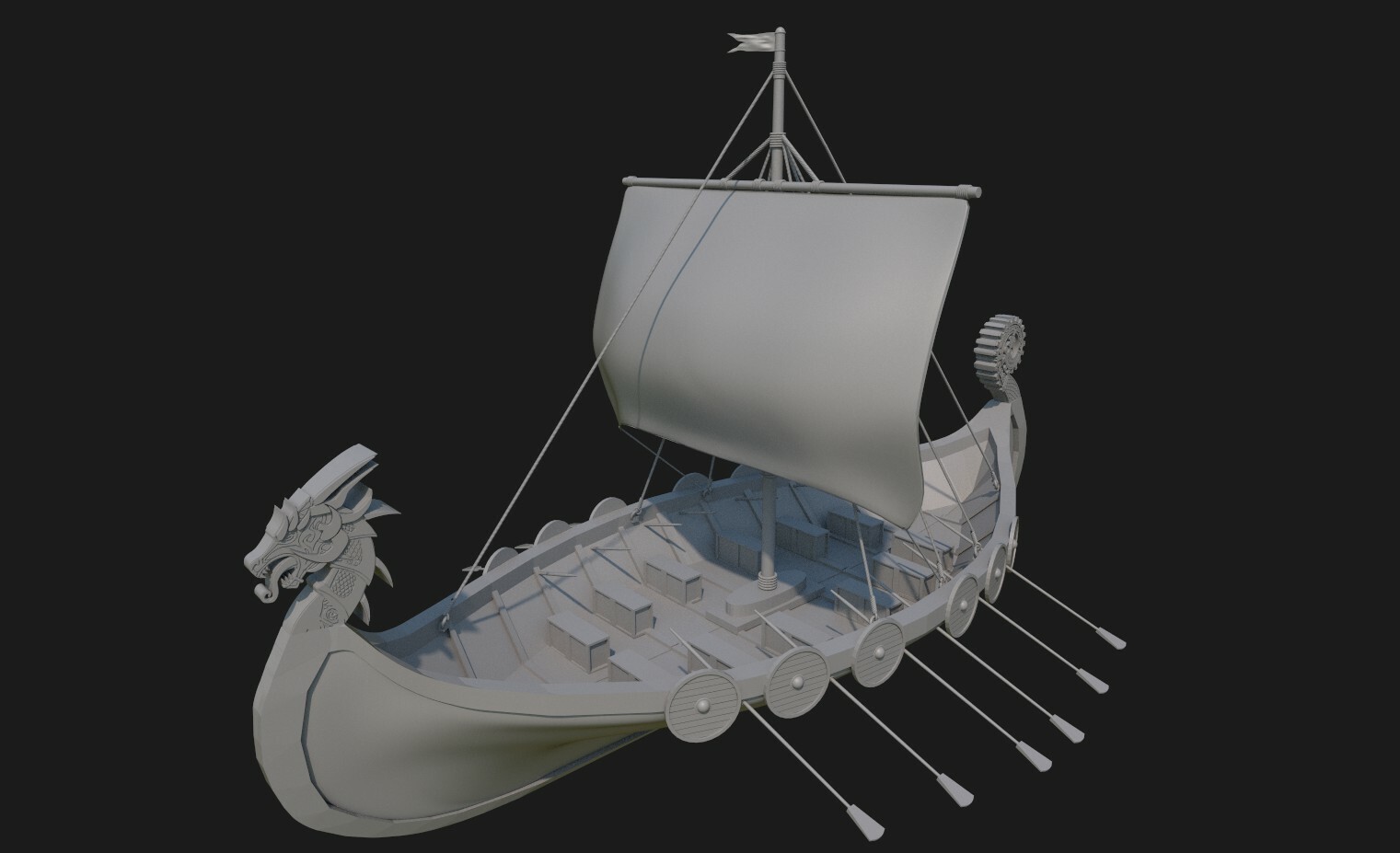 ArtStation - Viking Longship | Resources