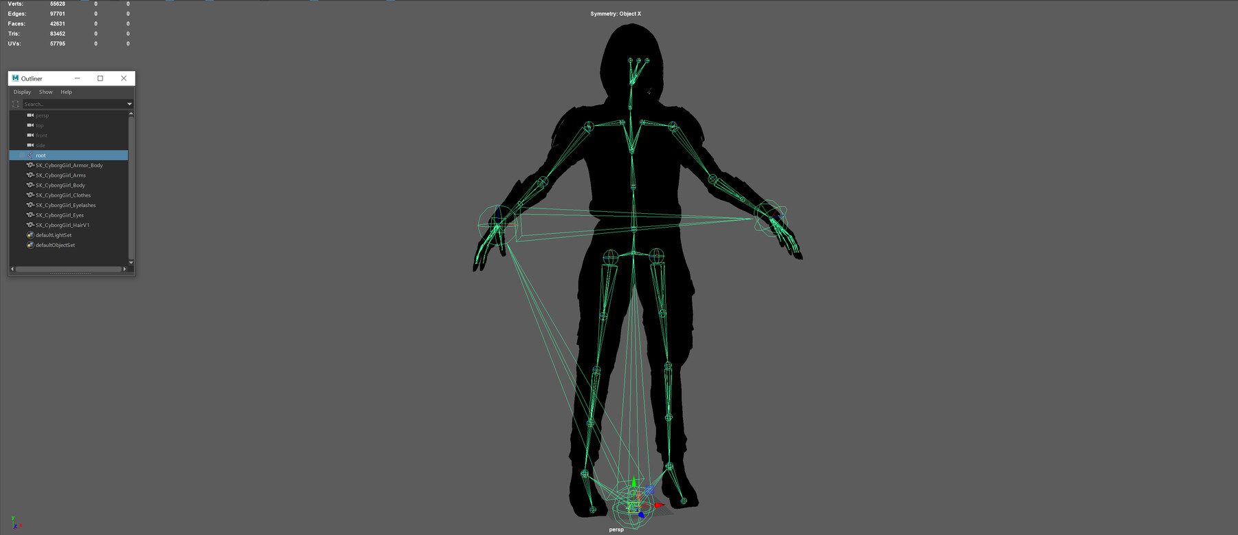 ArtStation - Terminator Girl | Game Assets