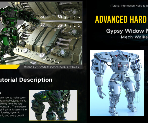 ArtStation - Battle Machines - A 3ds Max Masterclass by Cris Robson ...